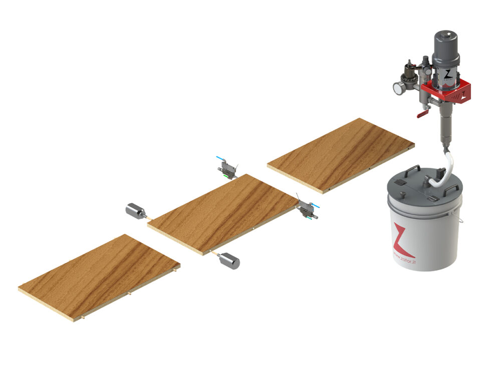 Dowel insertion machine - Zator